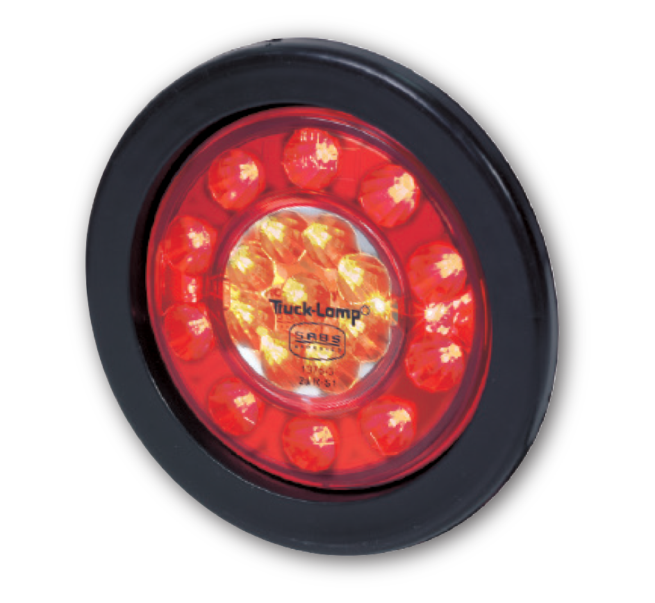 LAMP - BULLS EYE, 12 RED, 11 AMBER – ACA Auto